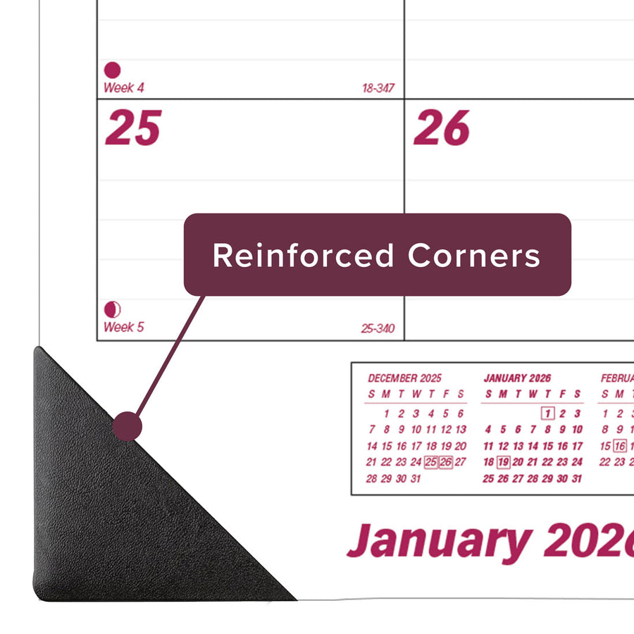 Monthly Desk Pad Calendar, 2026 (C1731-26) | Brownline – Brownline USA